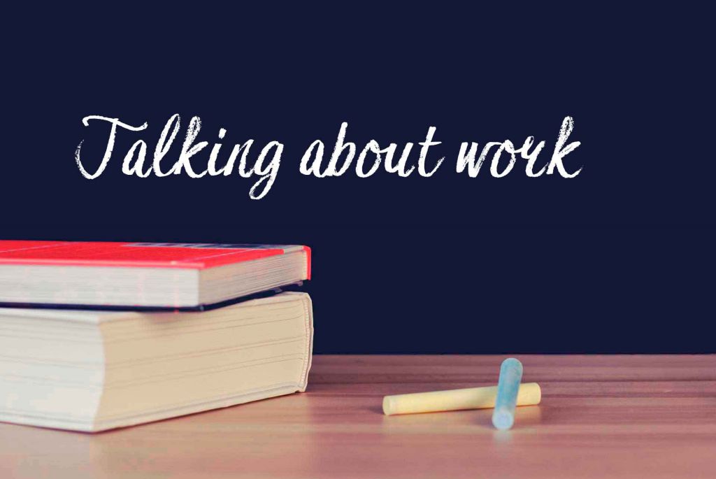 Говорімо англійською. Talking about work